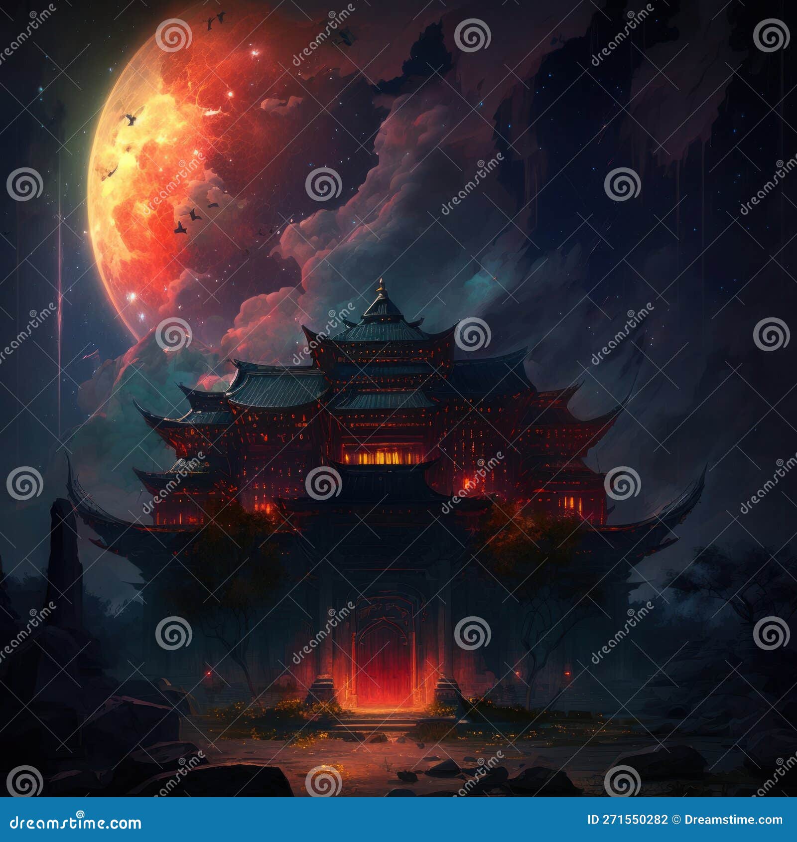 Evil 3d Dark Black Dragon Plays Hockey On An Indoor Skating Rink With ...