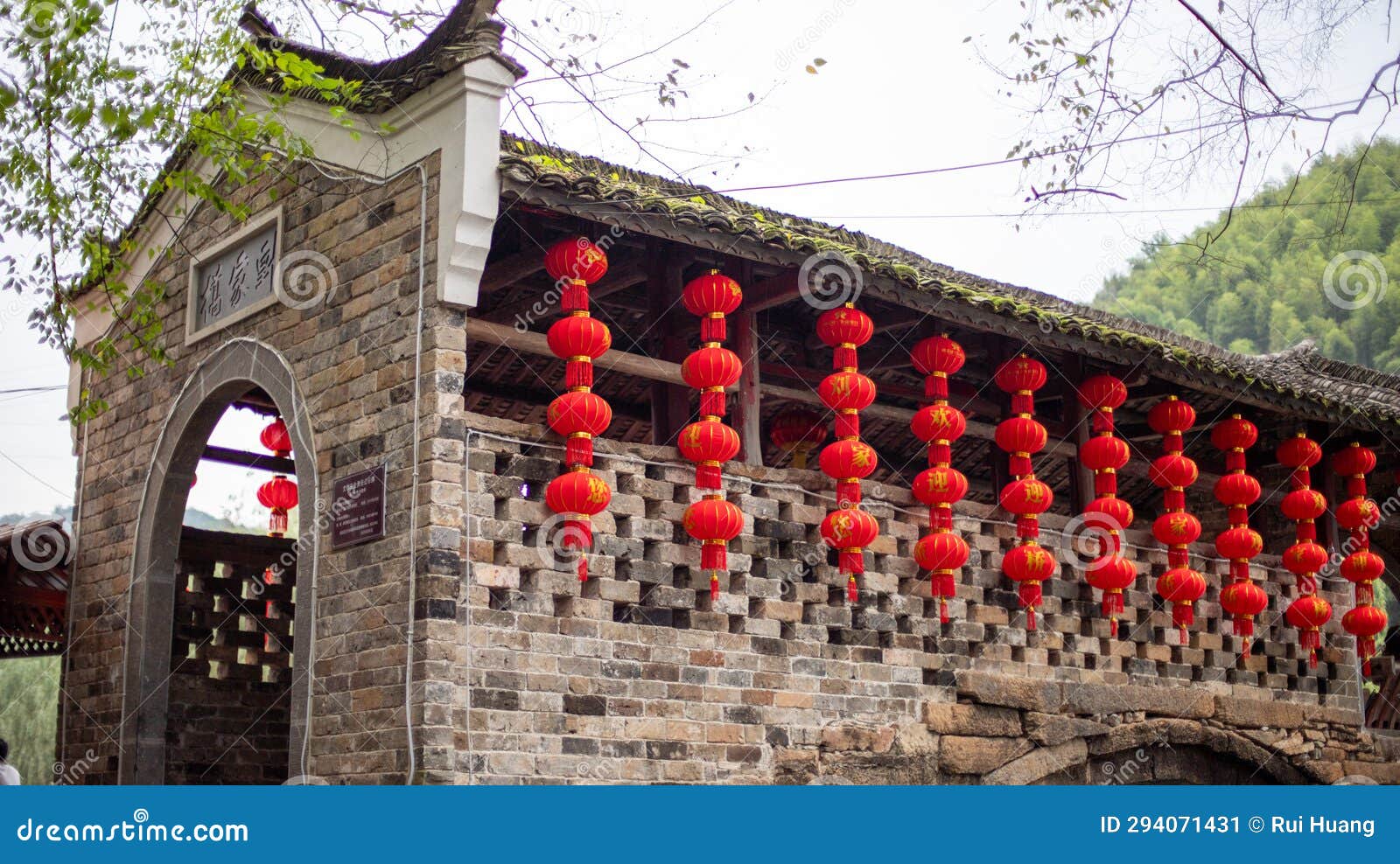 Journey through Time: Exploring the Mystique of the Red Lantern Bridge ...