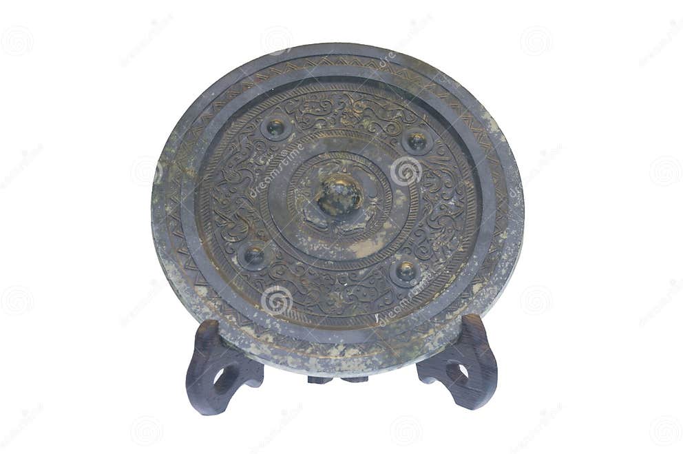 Ancient Chinese Bronze Mirrors Stock Image - Image of mirrors, mirror ...