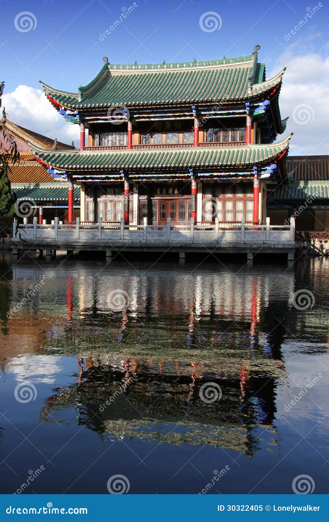 Ancient Chinese Building stock image. Image of ancient - 30322405