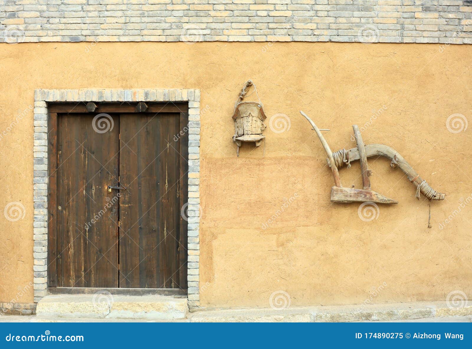 Ancient Chinese Farming Tools Stock Image - Image of machinery, farm ...