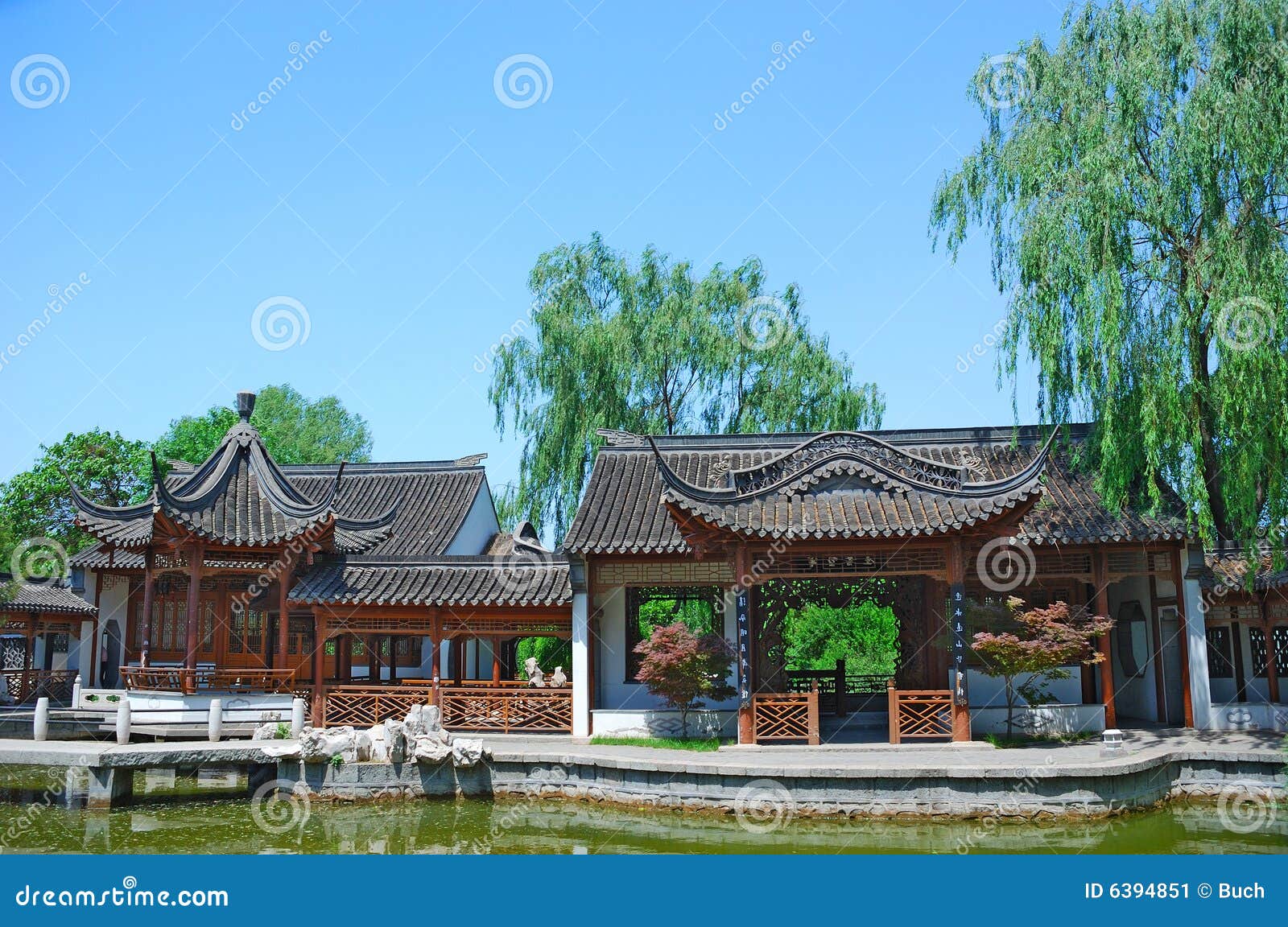 Ancient chinese house stock image. Image of macro, design - 6394851