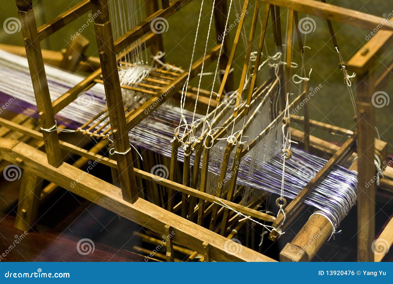 Ancient Chinese Loom Stock Photography | CartoonDealer.com #13920476