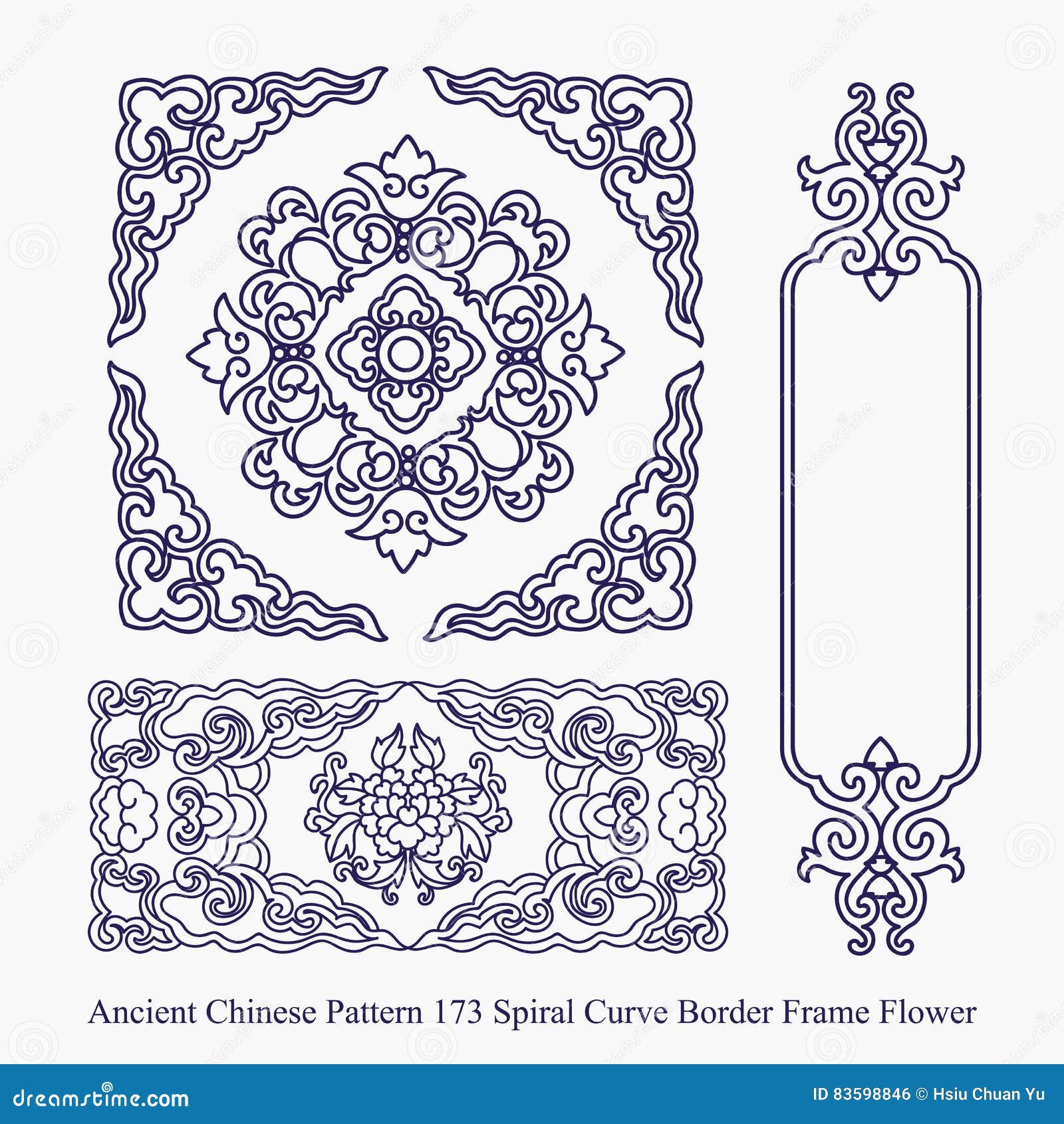 Traditional Chinese Flower Patterns