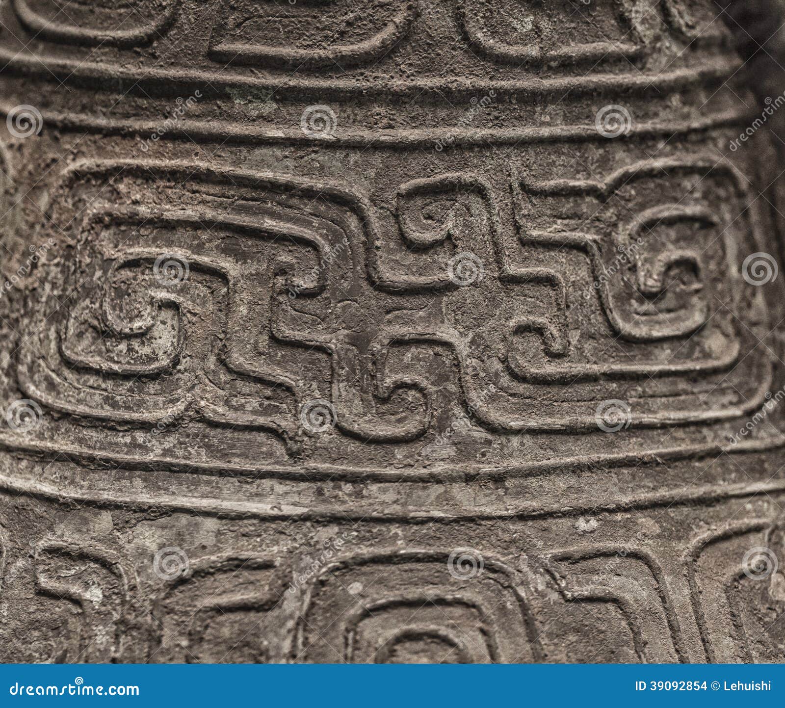 Ancient Chinese Pottery Texture Dragon Stock Photos - Free & Royalty ...