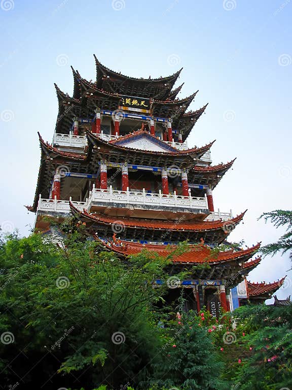 Ancient Chinese Towers stock photo. Image of asia, tree - 2758234