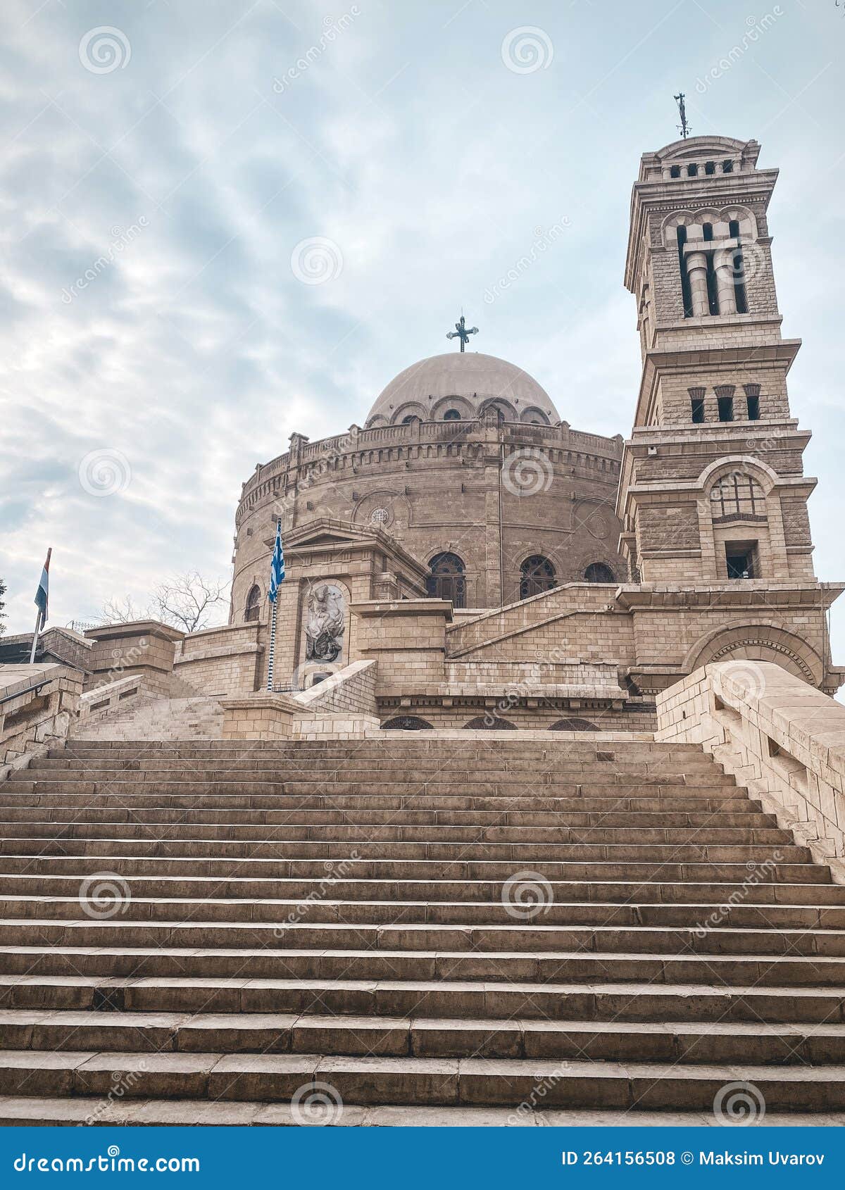 Ancient church in Cairo stock photo. Image of temple - 264156508