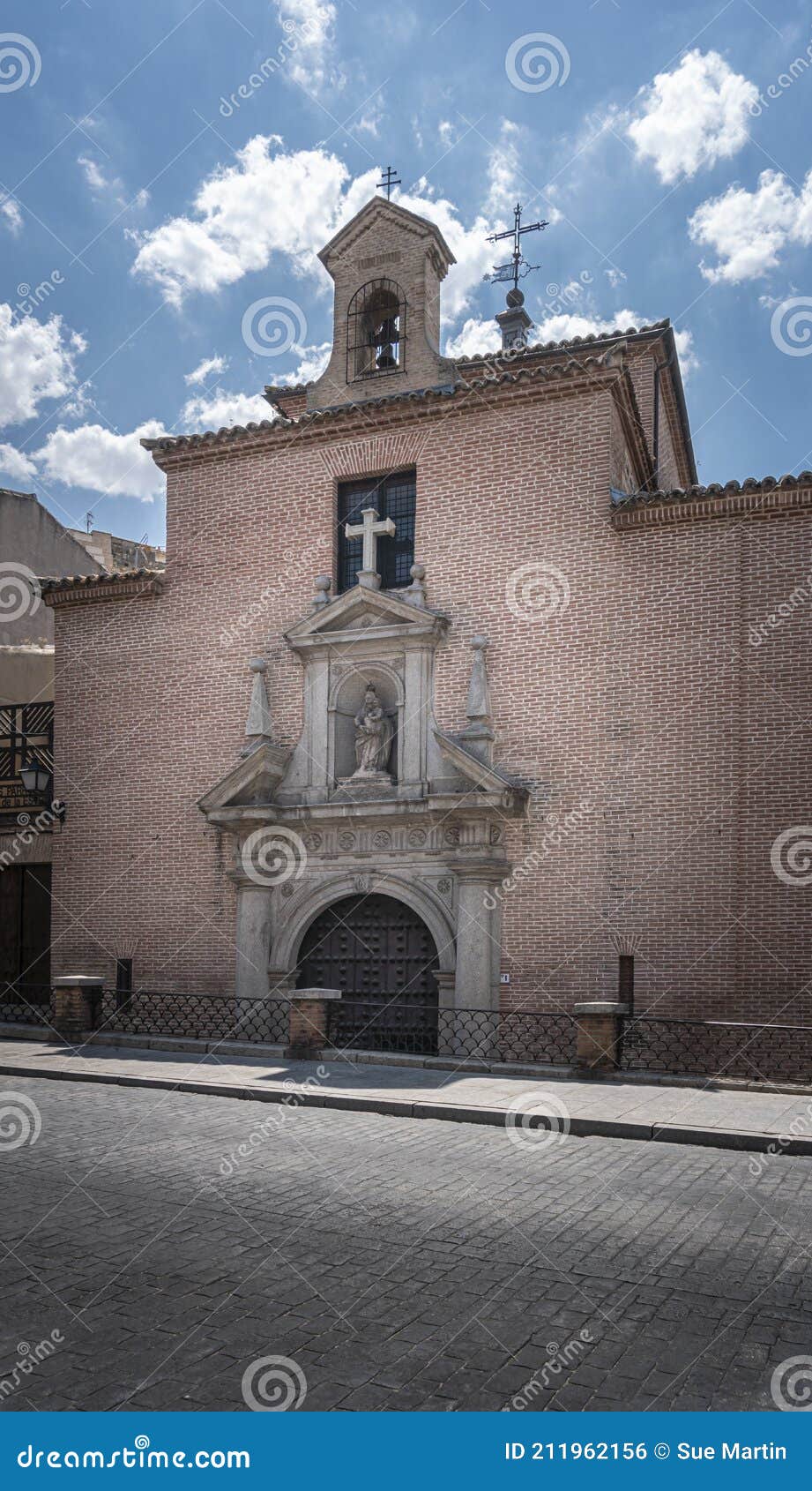 Church in Toledo, Spain stock photo. Image of historic - 211962156
