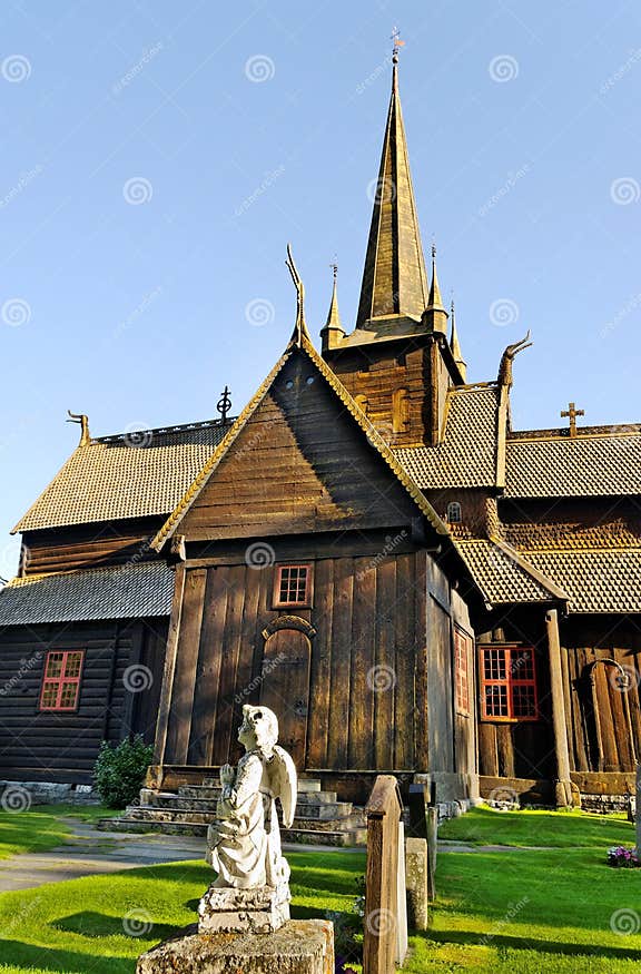 Ancient Church in the Norway. Stock Photo - Image of ancient, beauty ...