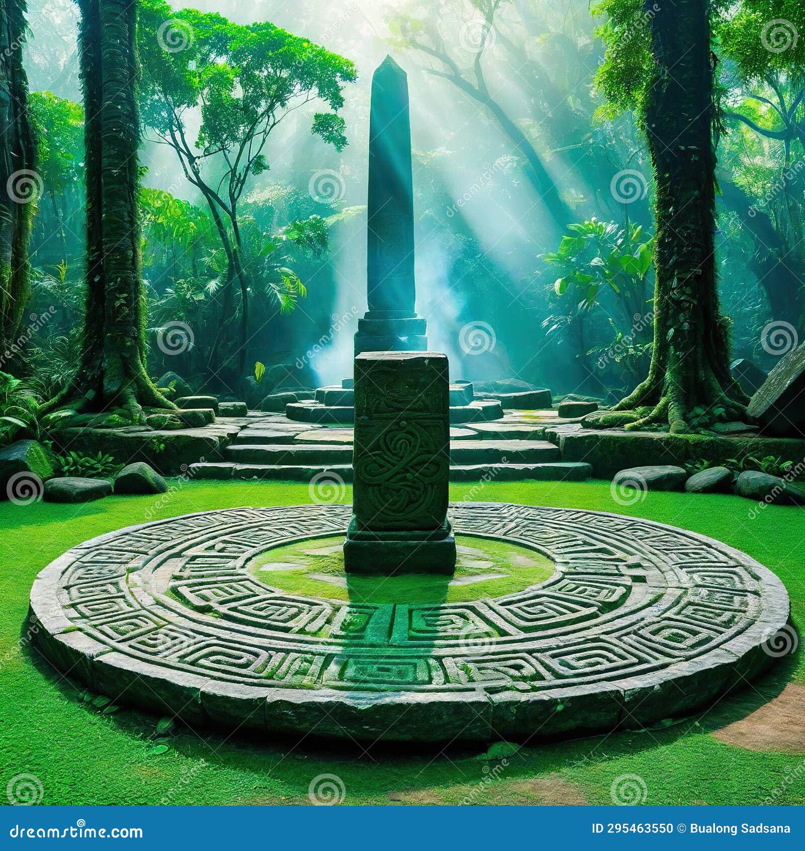 Stone Altar. Vector Drawing | CartoonDealer.com #183037182