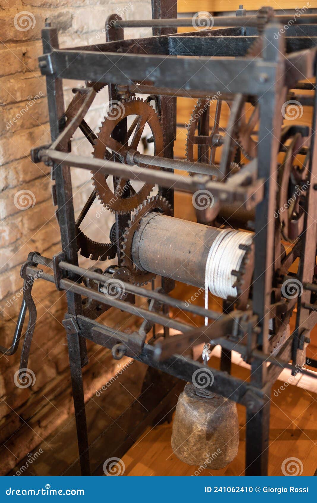 Ancient Circular Iron Mechanisms for the Movement of the Mechanical ...