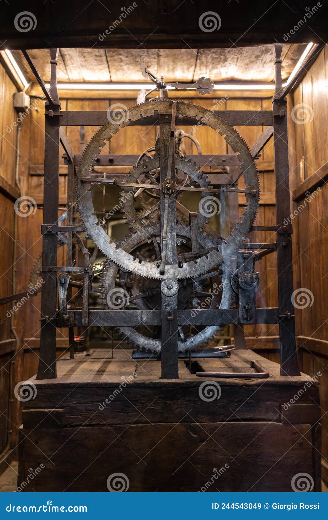 Ancient Mechanical Clock