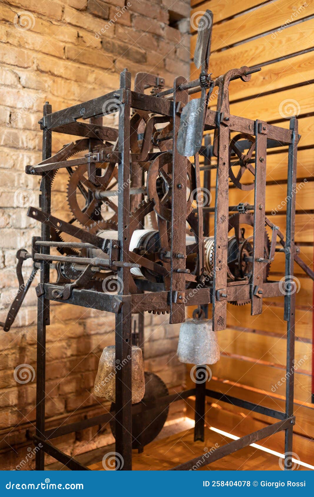 Ancient Circular Iron Mechanisms for the Movement of the Mechanical ...
