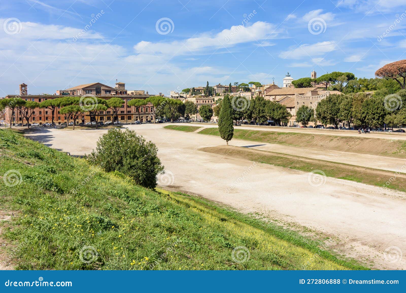 Ancient Circus Maximus in Rome, Italy Stock Photo - Image of empire ...