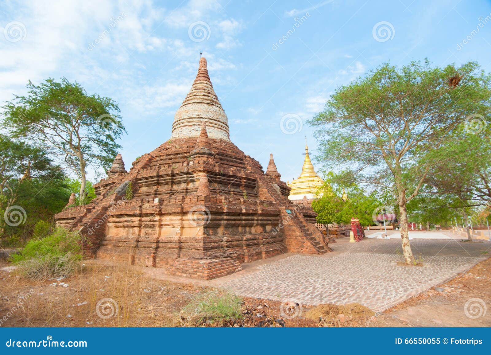 Ancient City in Bagan Archaeological Zone, Myanmar with Over 2000 ...
