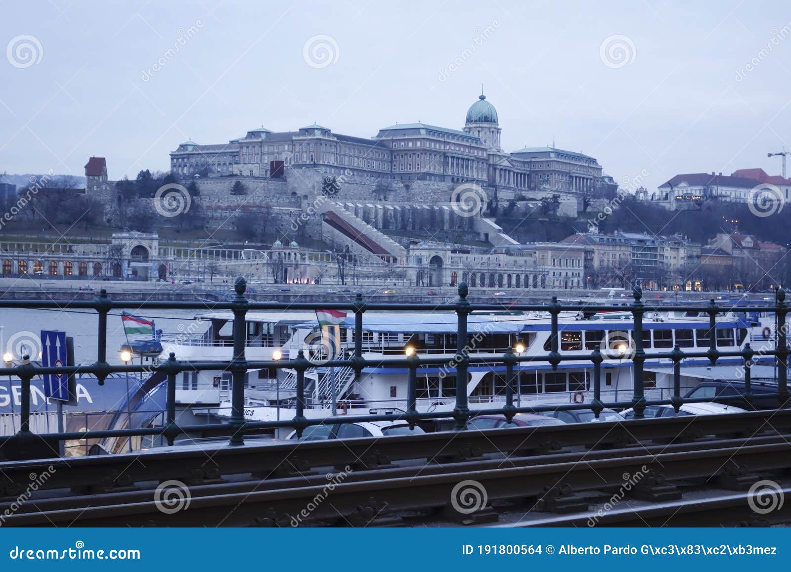 Ancient city of Budapest editorial stock image. Image of parliament ...