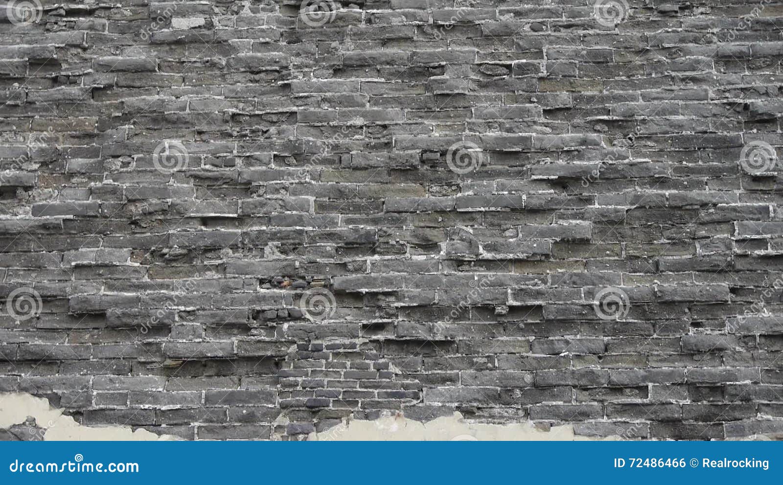 Ancient City Great Wall Texture.Weathering of Masonry Stock Footage ...