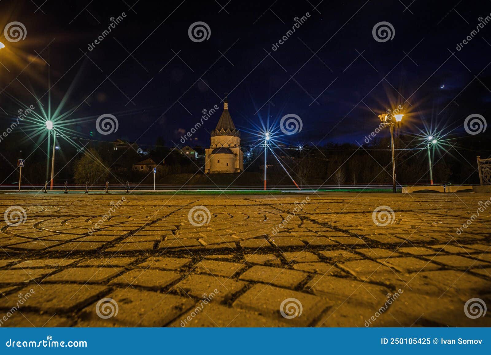 The ancient city of Murom stock image. Image of temple - 250105425