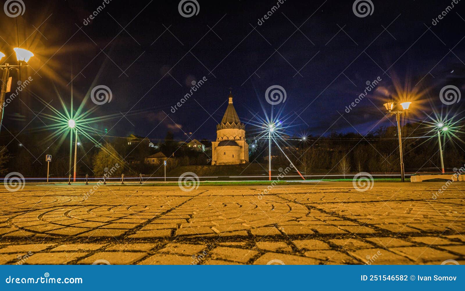 The ancient city of Murom stock photo. Image of architecture - 251546582