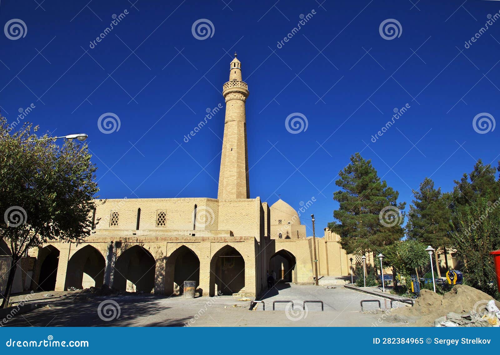 Ruins of Ancient City Nain in Iran Stock Image - Image of sightseeing ...