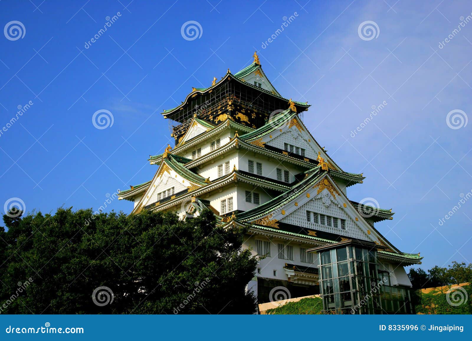 The Ancient City of Osaka, Japan Stock Photo - Image of famous, city ...
