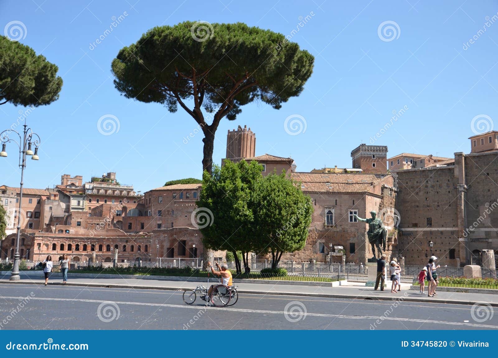 Ancient city Rome in Italy editorial image. Image of iconic - 34745820