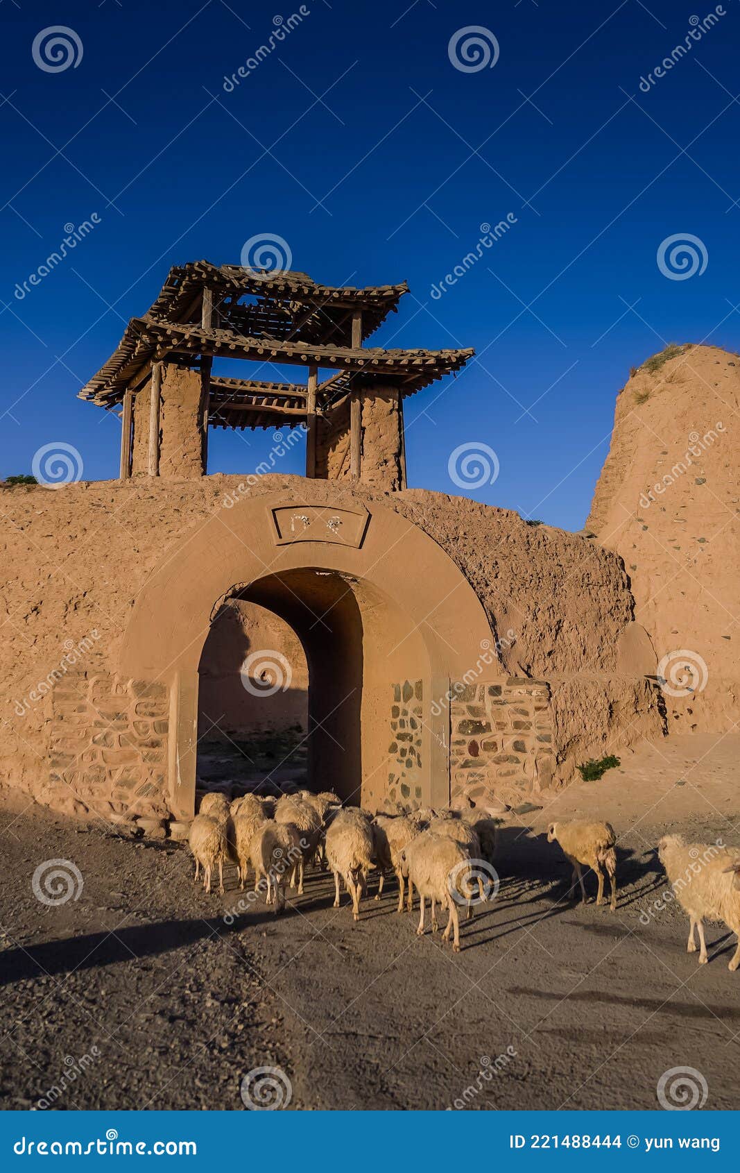 Ancient Sheep Fold Royalty-Free Stock Photography | CartoonDealer.com ...