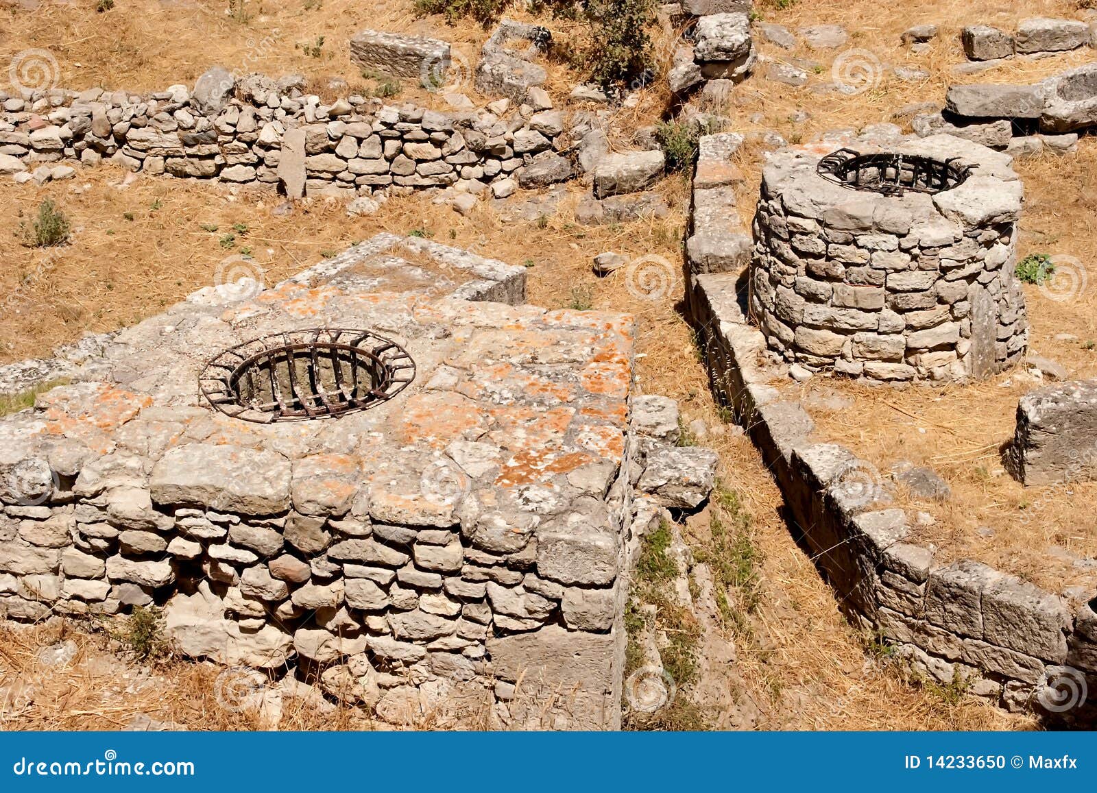 Ancient city of Troy stock photo. Image of troy, architecture - 14233650