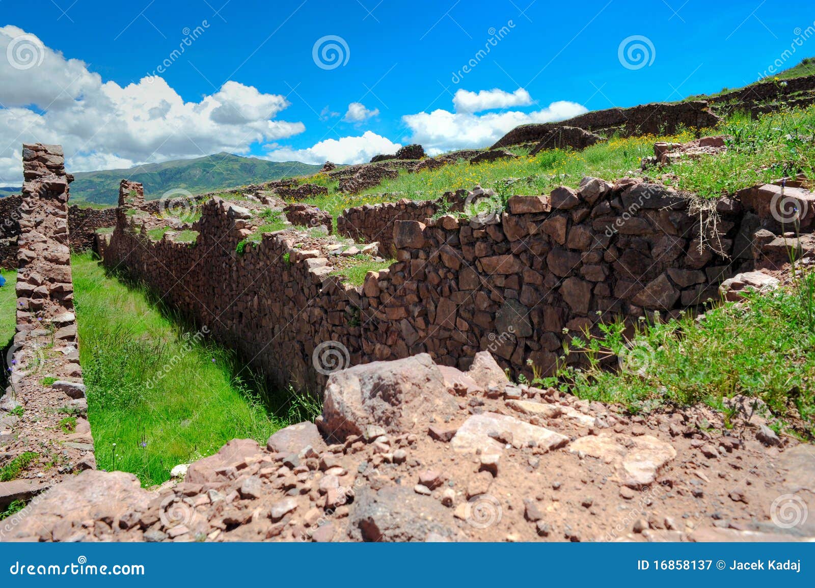 Ancient City in Urubamba Valley, Peru Stock Image - Image of peru ...