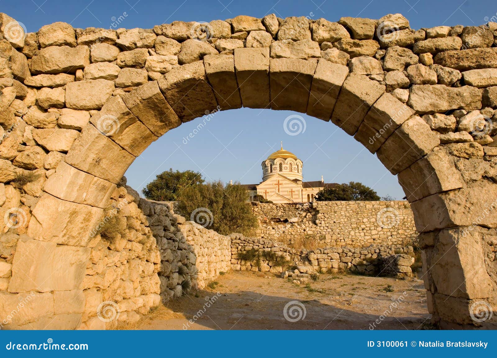 Ancient city wall stock image. Image of history, coastline - 3100061