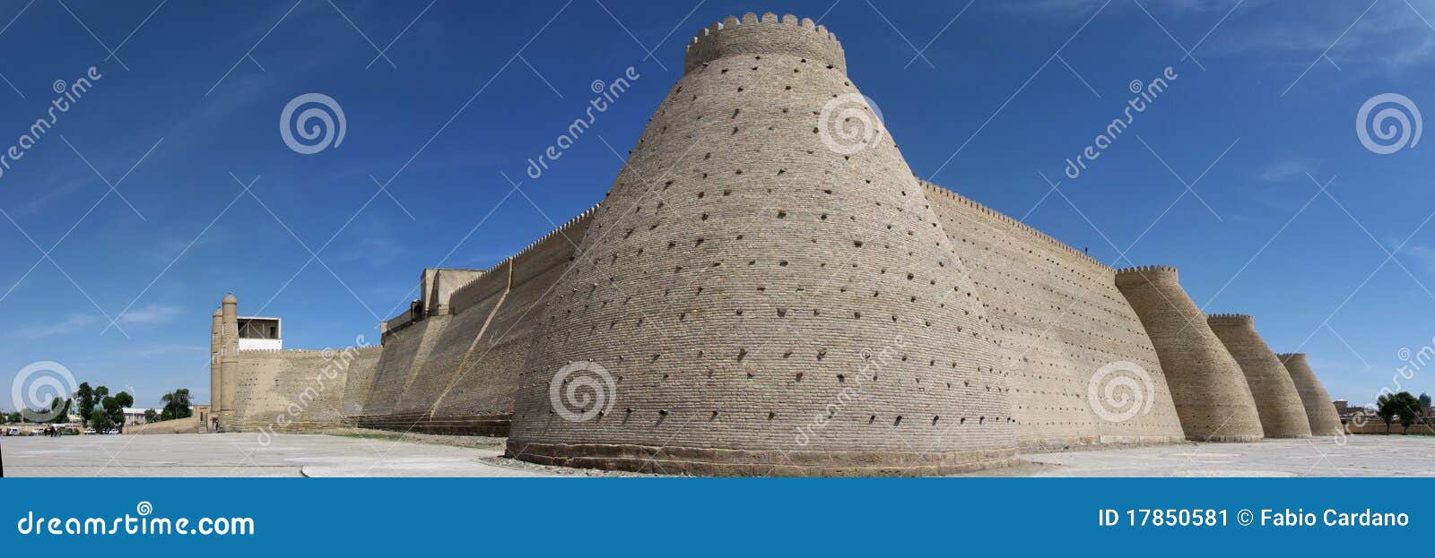 Ancient city walls stock image. Image of landmark, tourism - 17850581