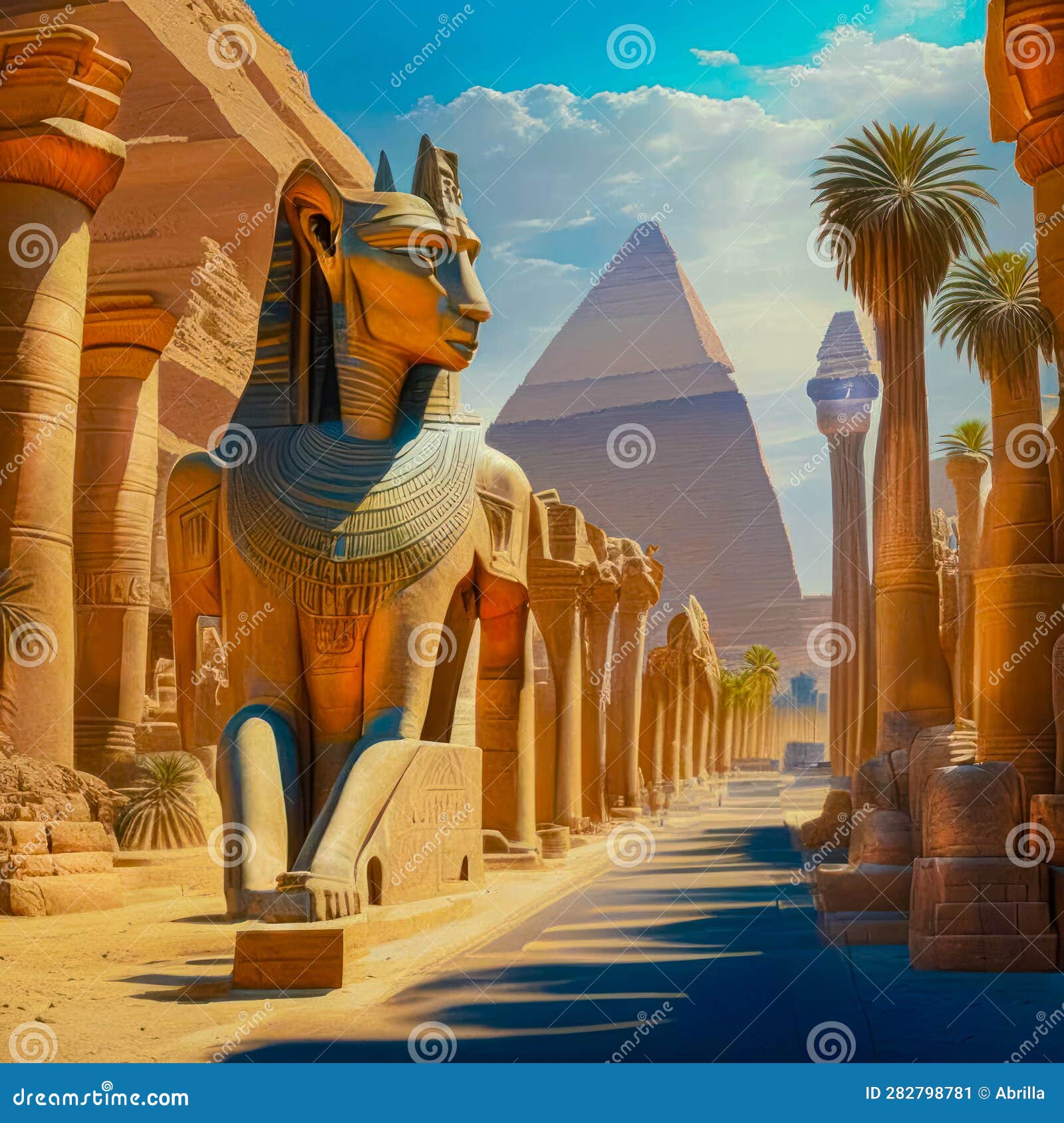 Ancient Civilization of Egypt, Stylization of Ancient Egyptian ...