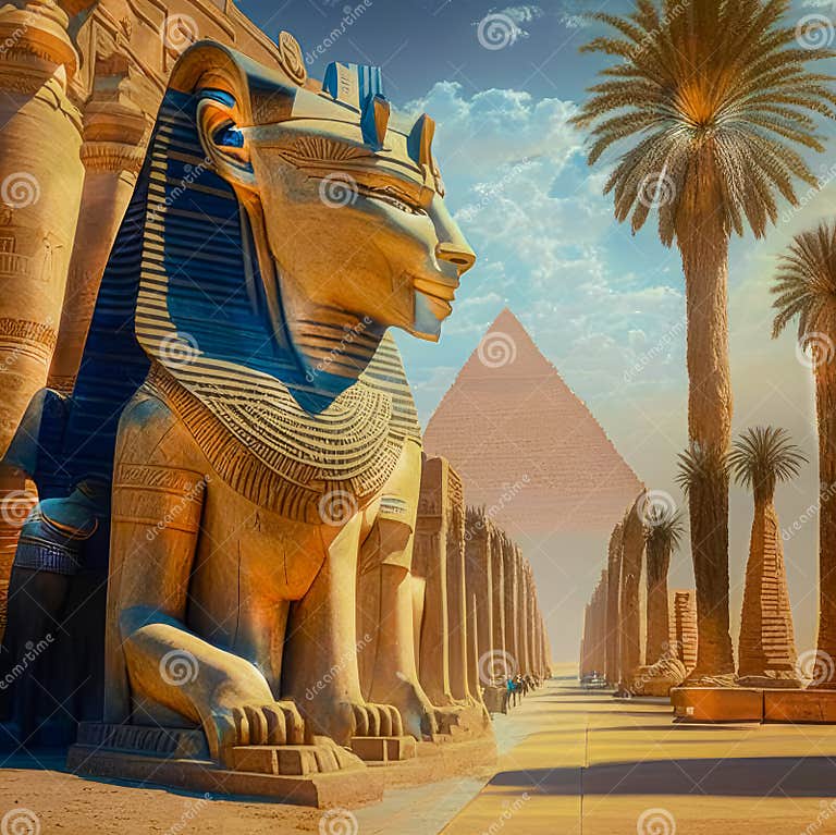 Ancient Civilization of Egypt, Stylization of Ancient Egyptian ...