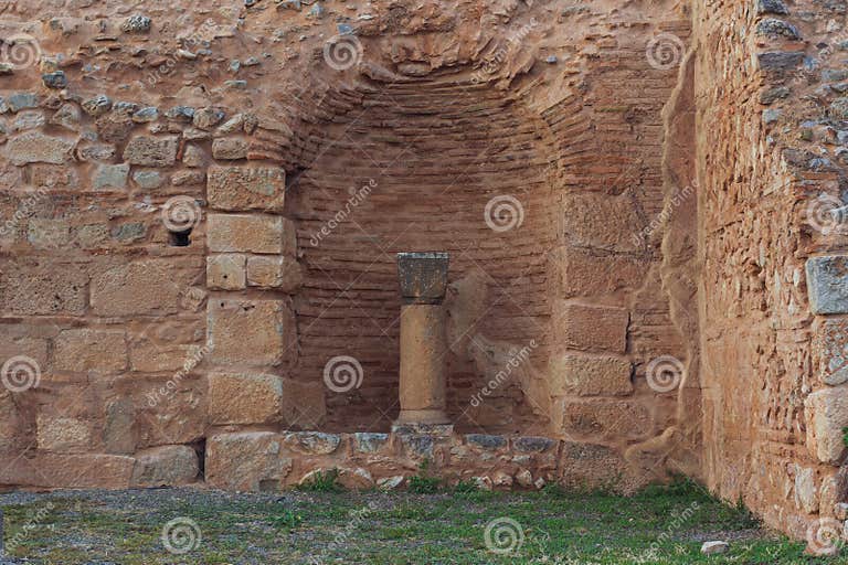 Ancient Civilization Ruin Sand Stone Architecture Decayed by Ages ...