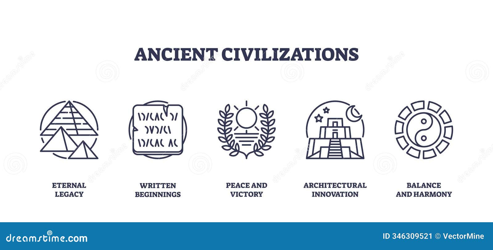 Ancient Civilizations That Sank Into The Ocean, Digital Illustration ...