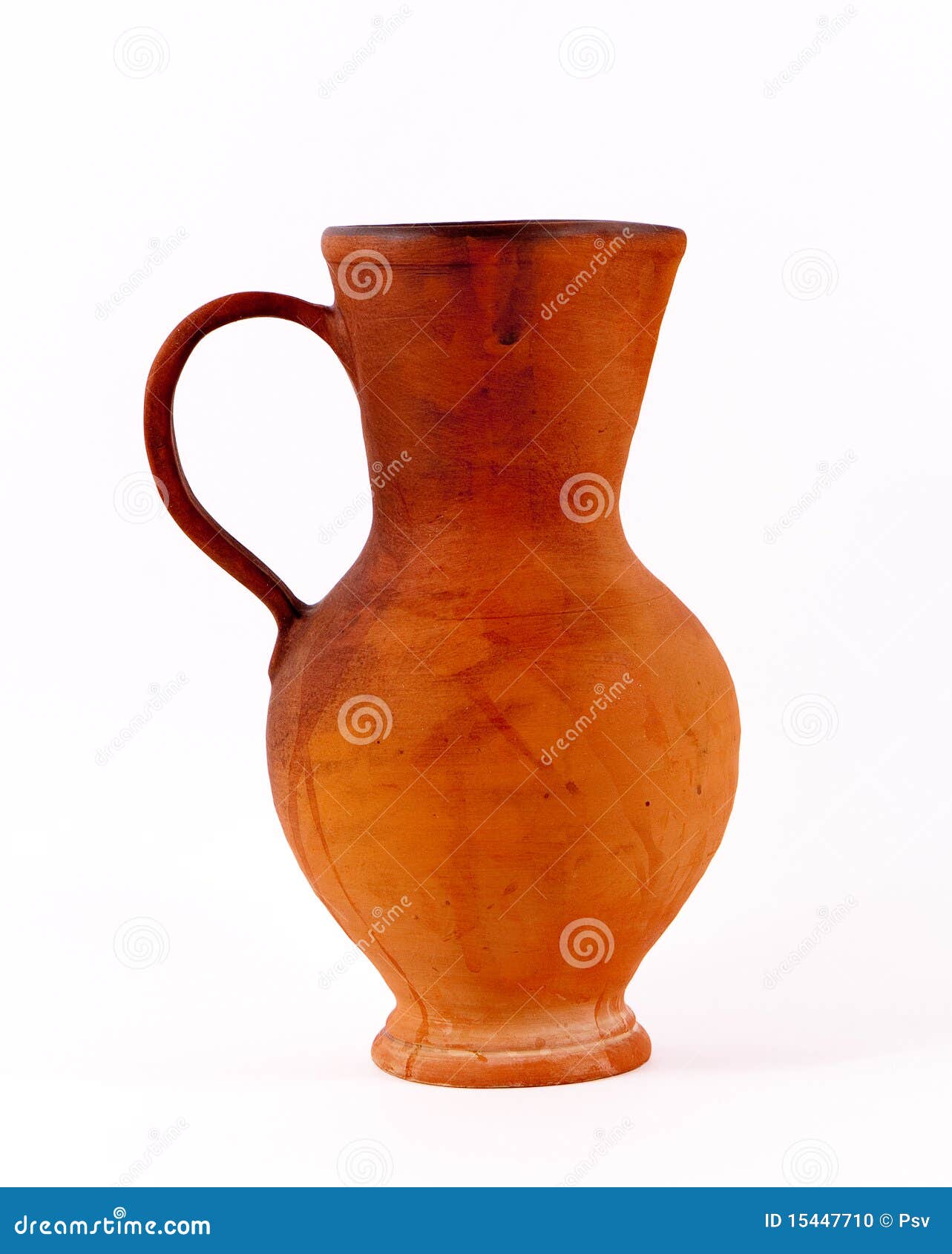 Ancient clay jug stock photo. Image of crockery, ornate - 15447710
