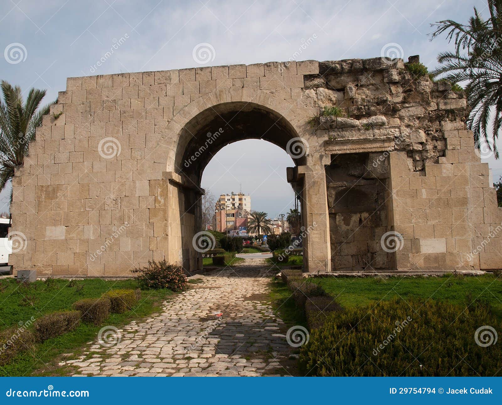 Tarsus-Turkey stock photo. Image of gate, roman, cleopatra - 29754794