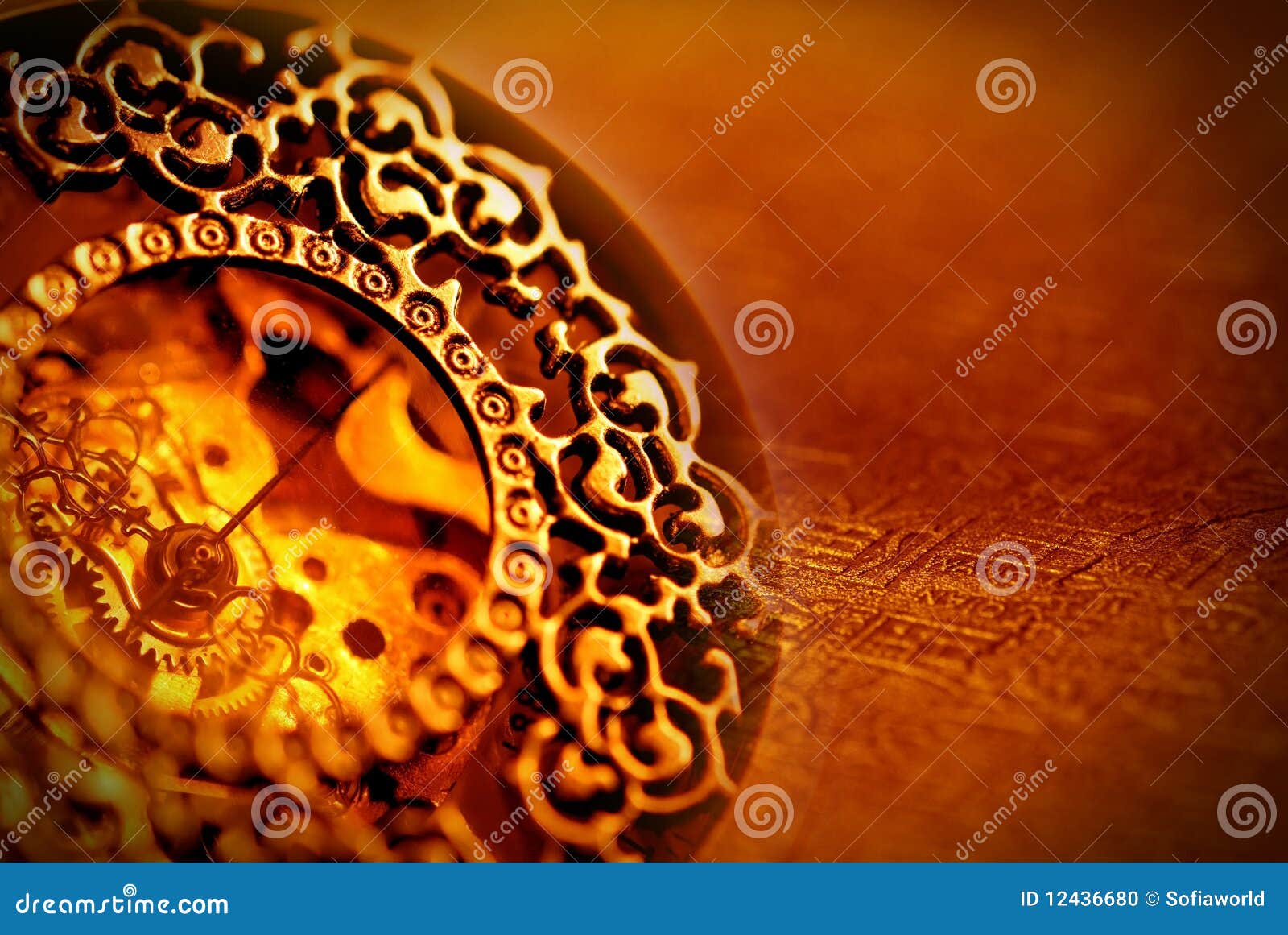 Ancient clock stock photo. Image of details, texture - 12436680