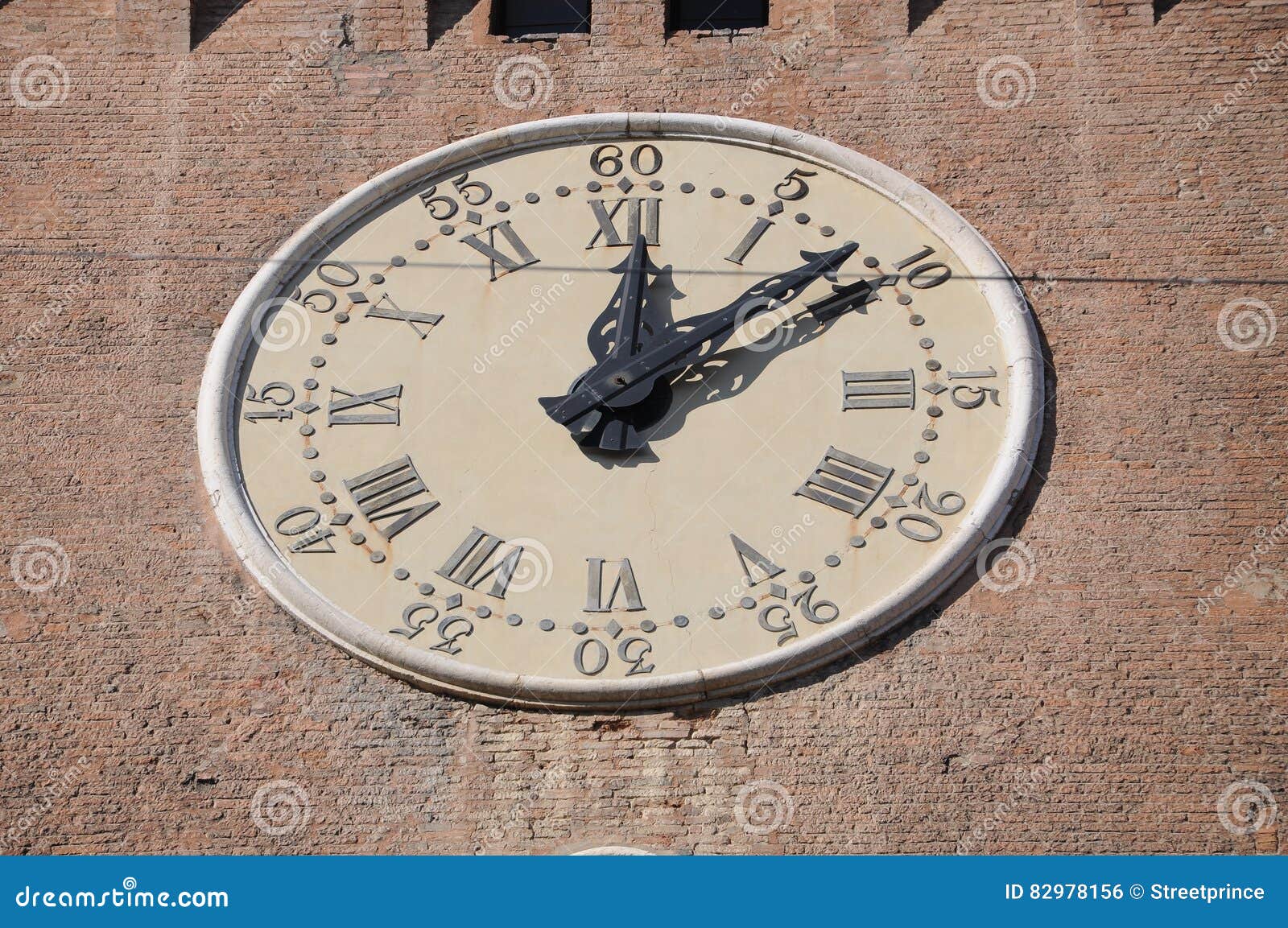 Ancient clock on the wall stock photo. Image of marble - 82978156