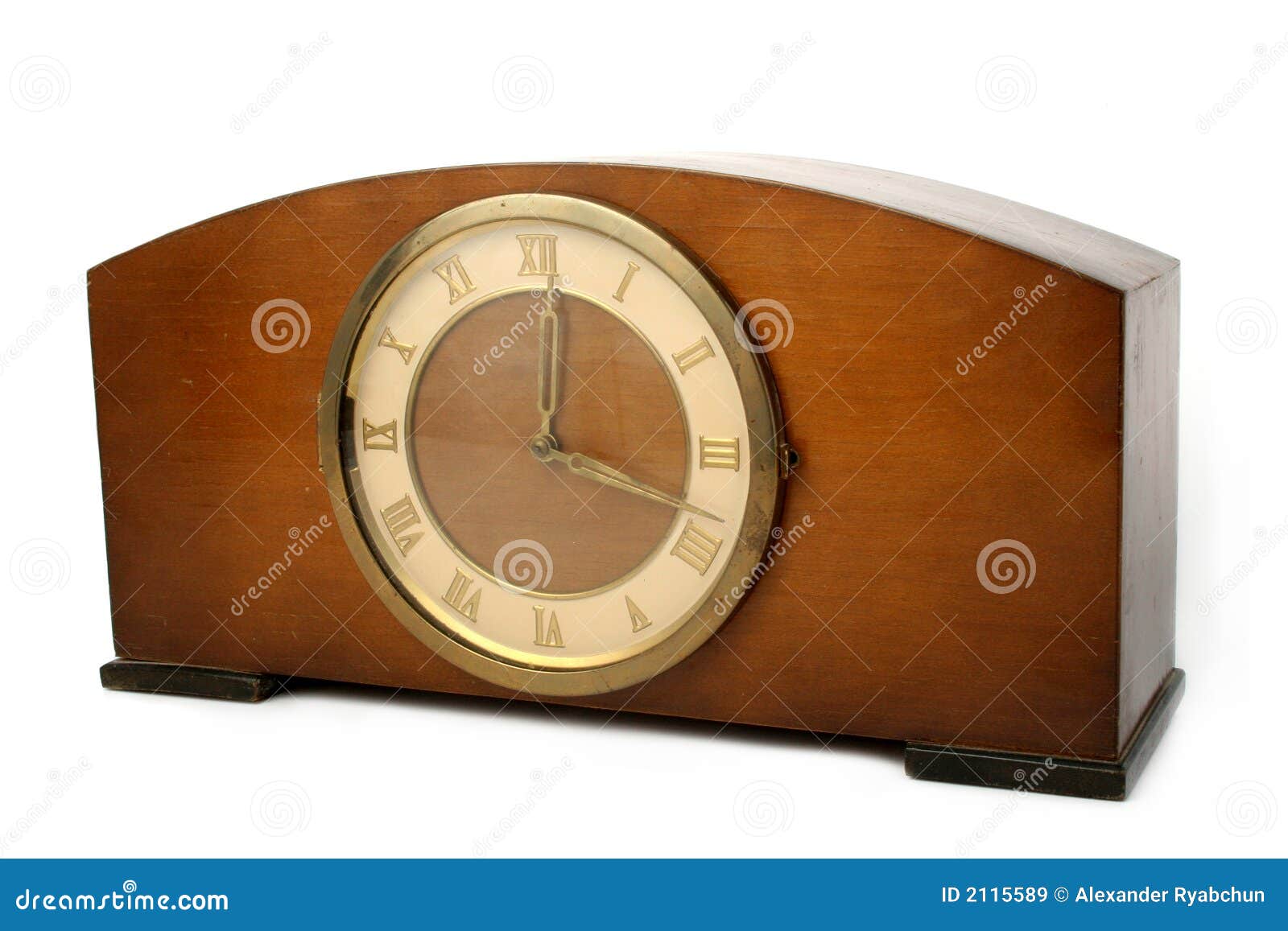 Ancient Clocks Made of a Tree Stock Image - Image of fashioned, history ...
