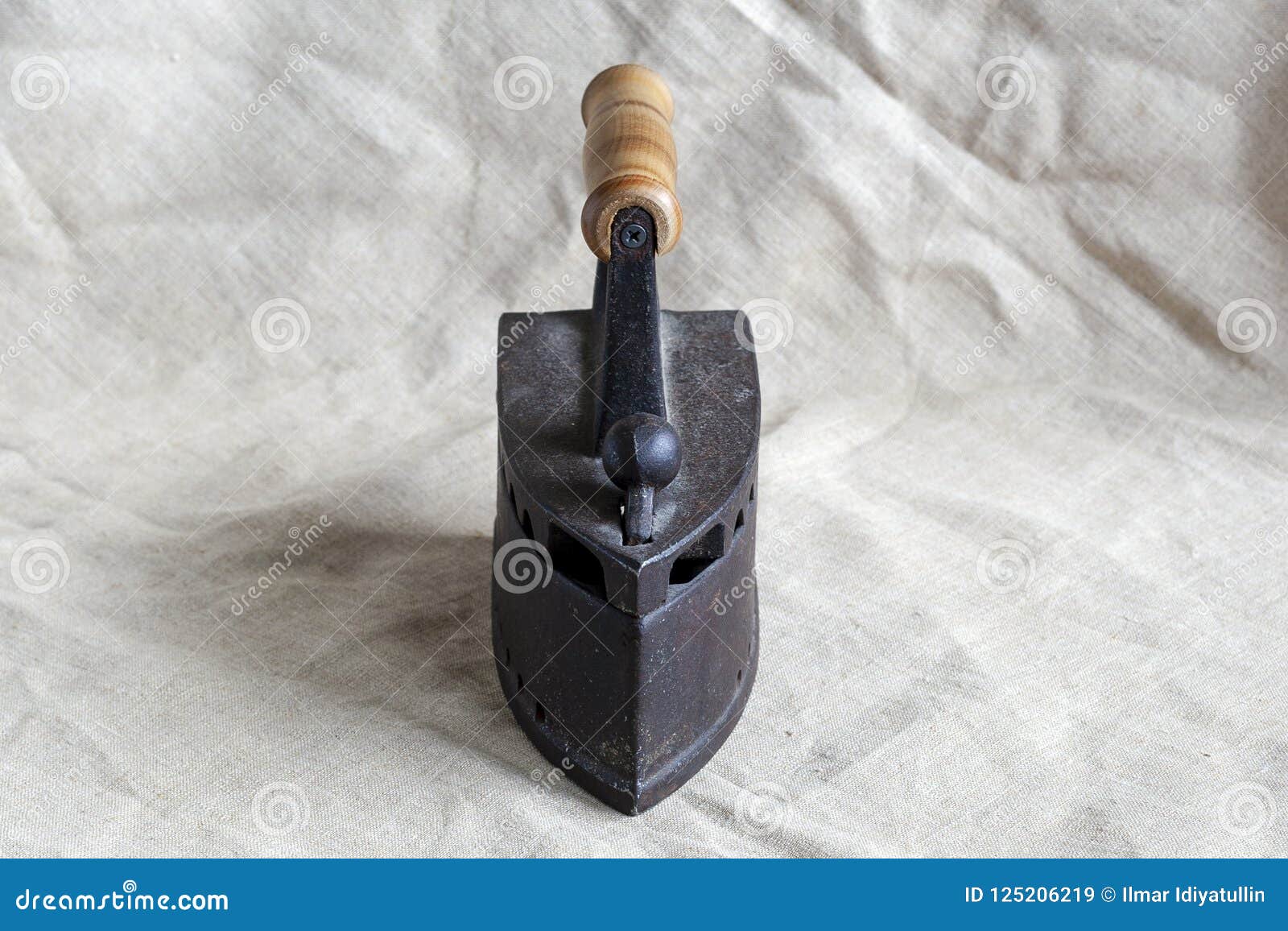 The Old Iron, before Last Century, Works on Coal. Stock Image - Image ...