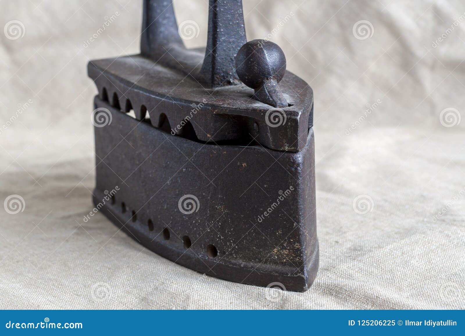 The Old Iron, before Last Century, Works on Coal. Stock Image - Image ...