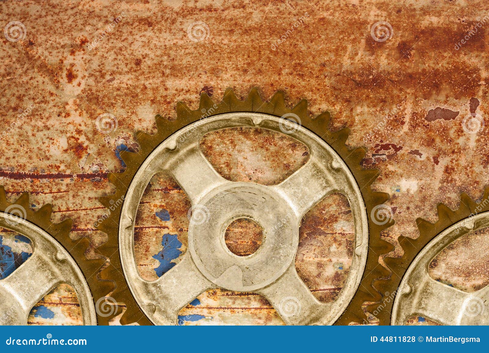 Ancient Cog Wheels Against a Rusty Background Stock Photo - Image of ...