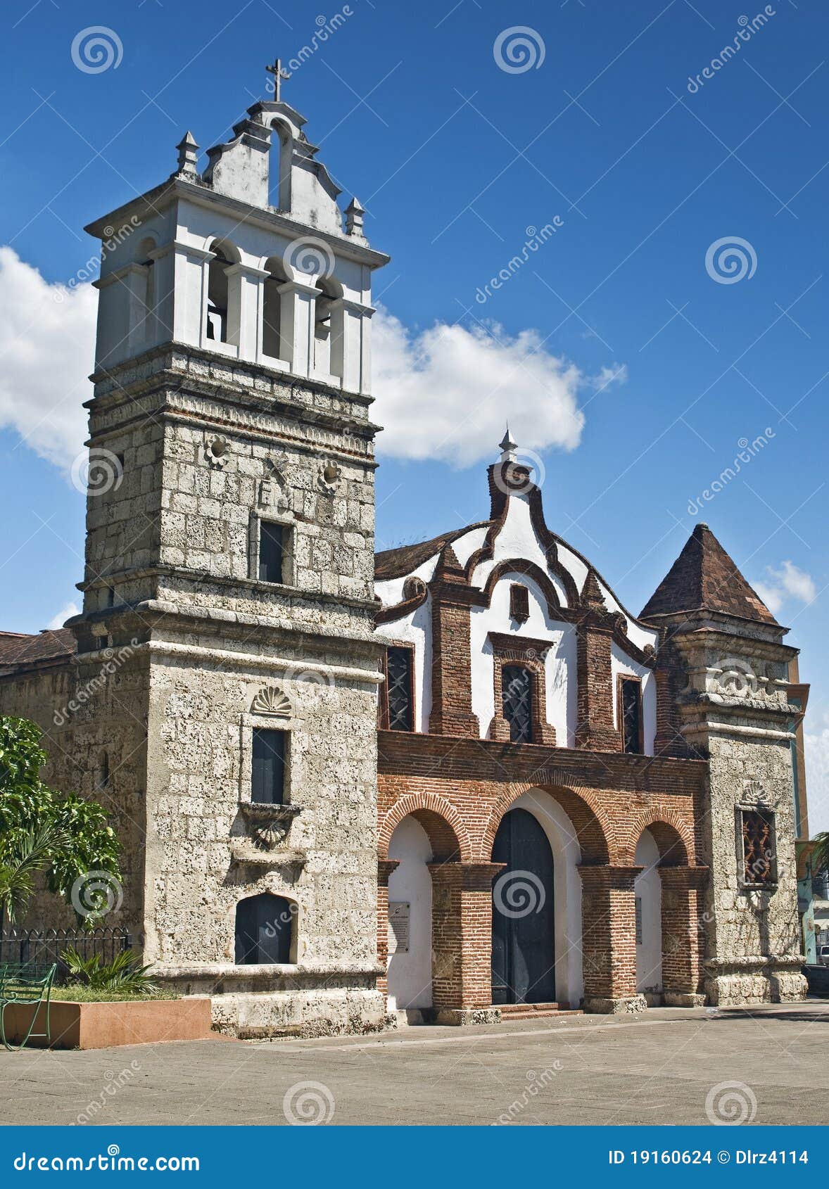 Ancient Colonial Church stock photo. Image of santa, cristian - 19160624