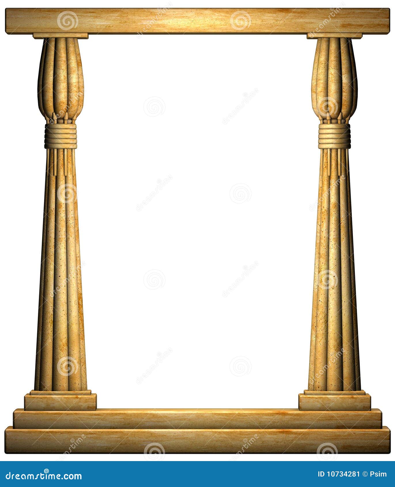 Ancient Columns. Realistic Golden Greek Ancient Column, Classic ... Ancient Columns. Realistic Golden Greek Ancient Column, Classic ...