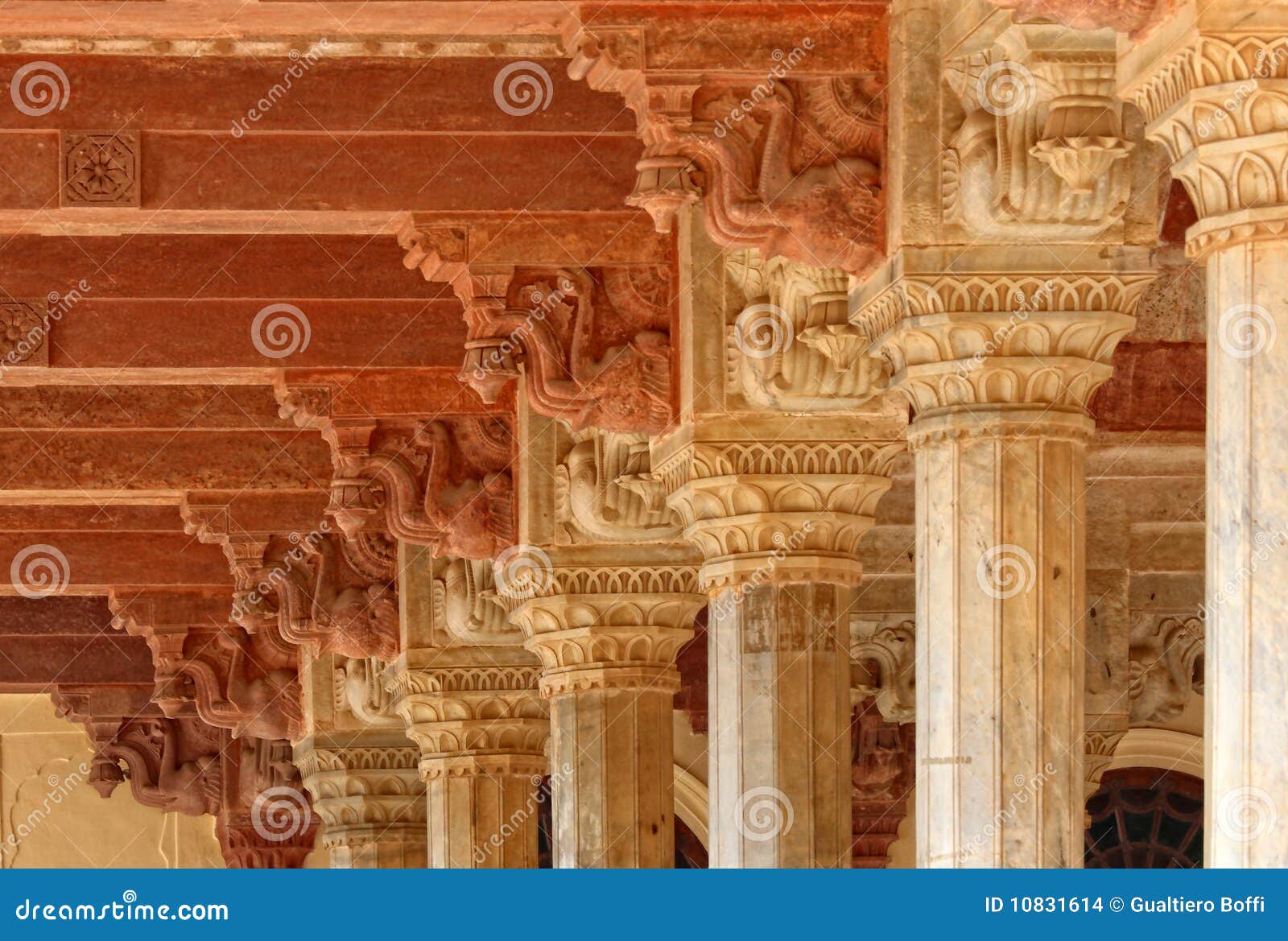 Ancient columns stock photo. Image of historic, mediterranean - 10831614