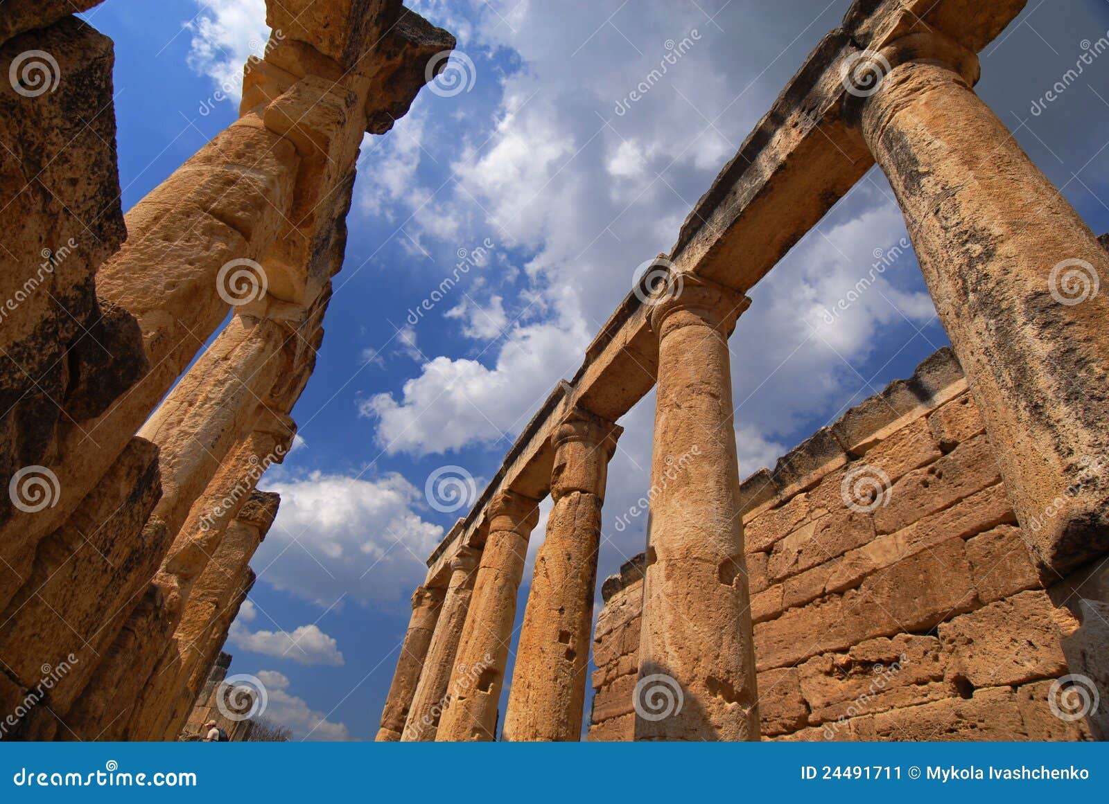 Ancient columns stock image. Image of columns, stone - 24491711