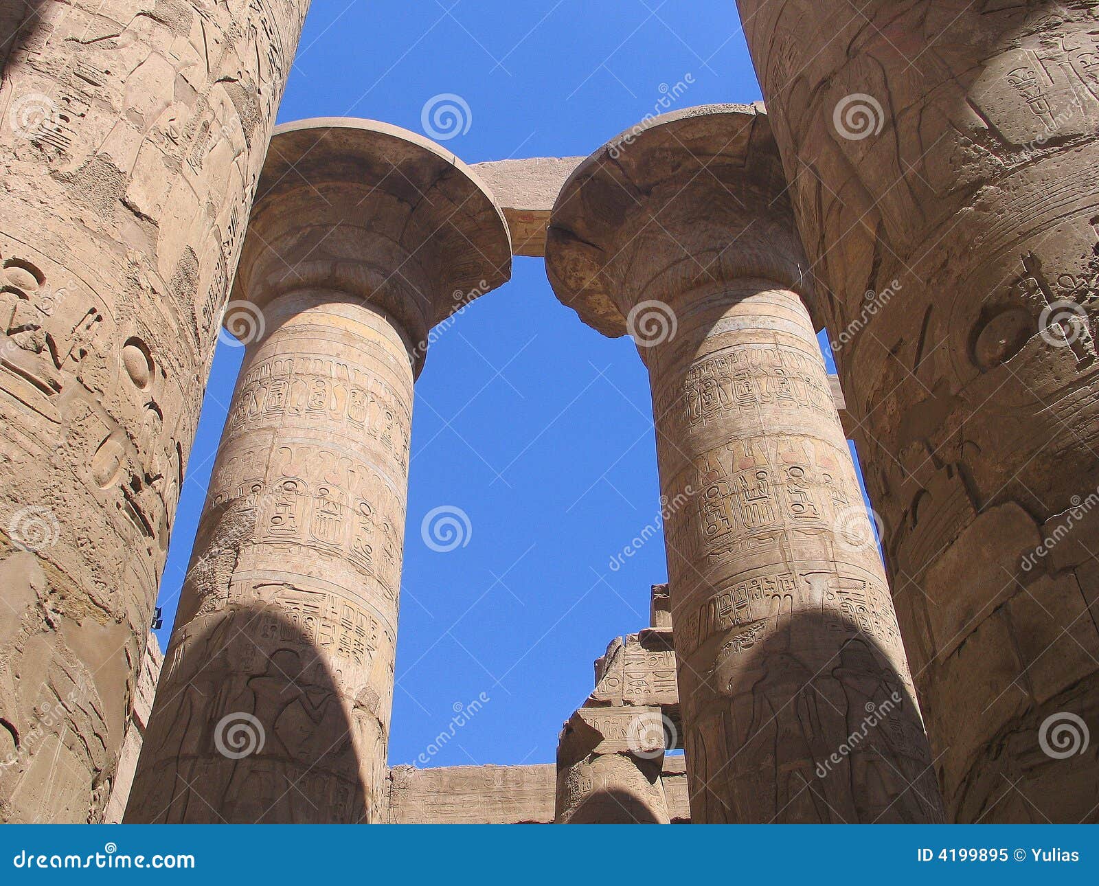 Ancient columns stock image. Image of architecture, city - 4199895