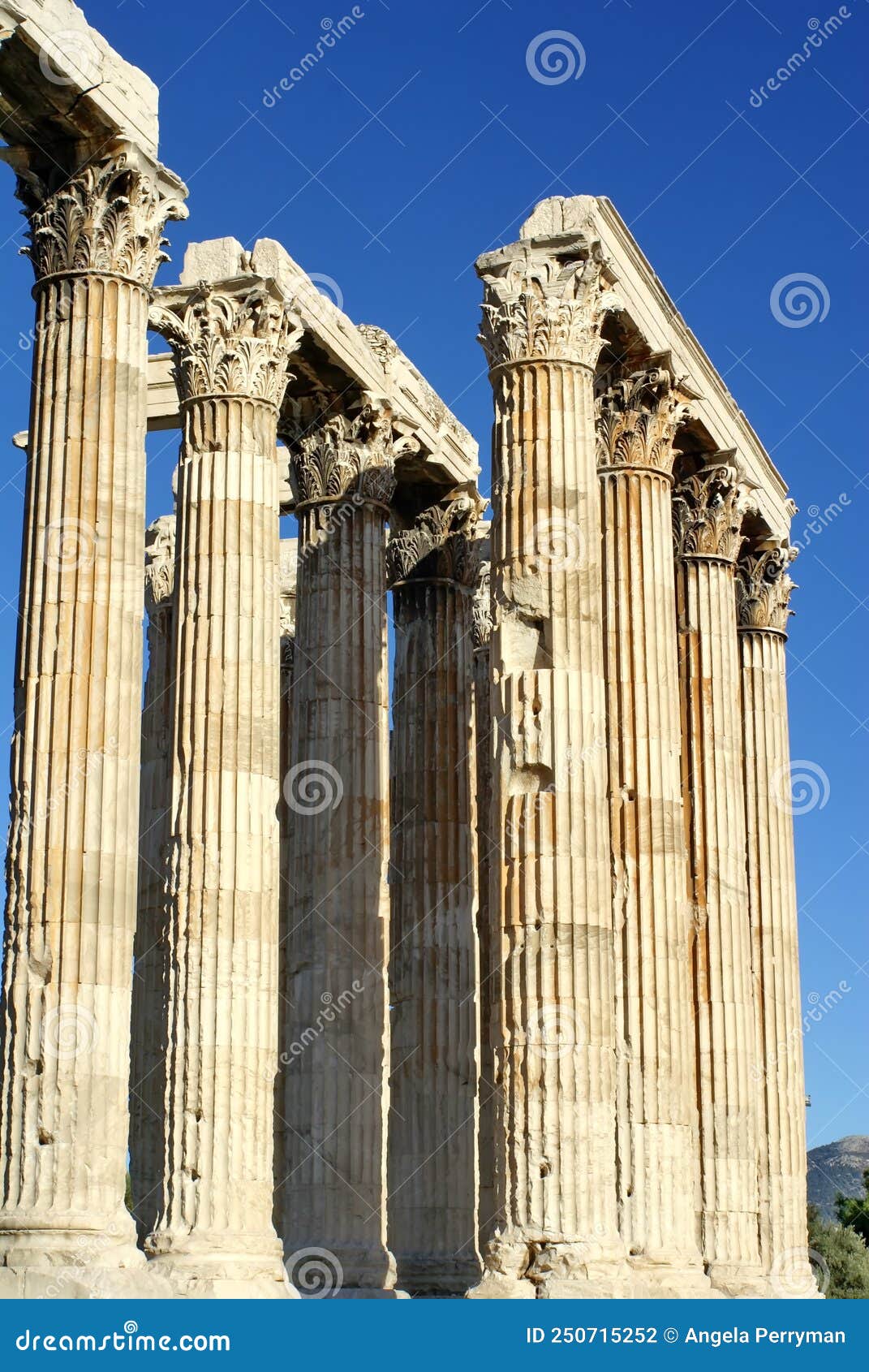 An Ancient Lintel Partly Covered With Green Lichen In Angkor Wat ...
