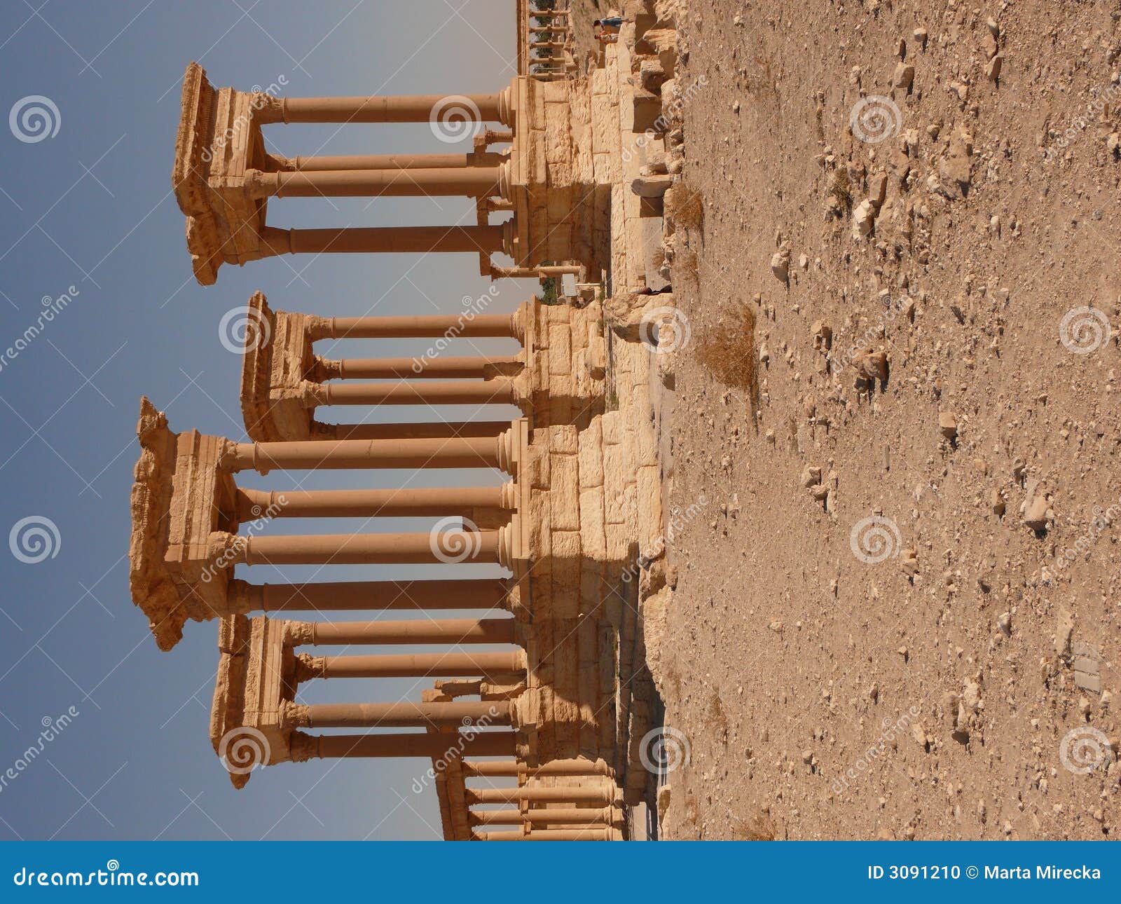 Ancient Columns Stock Image | CartoonDealer.com #2389267